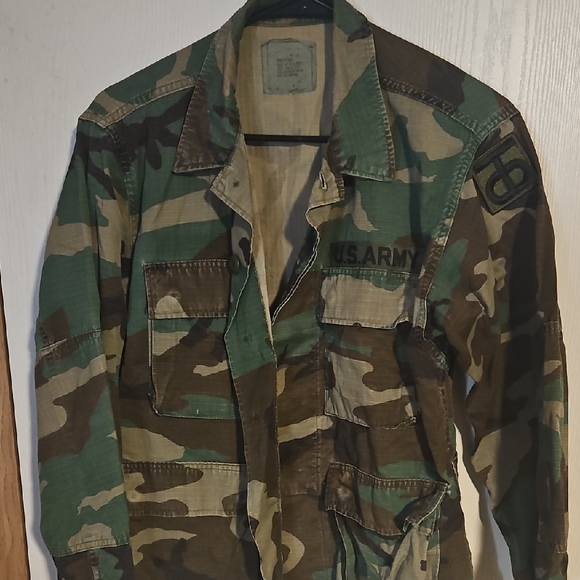 U.S. Army | Jackets & Coats | Us Army Green And Brown Camouflage Field ...